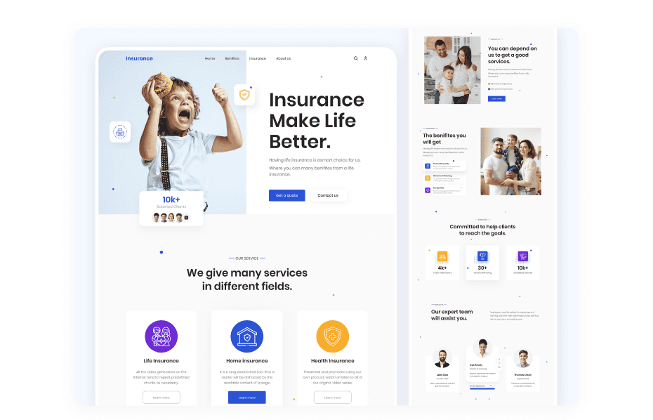 How to Create Winning Insurance Website Design? | Axicube